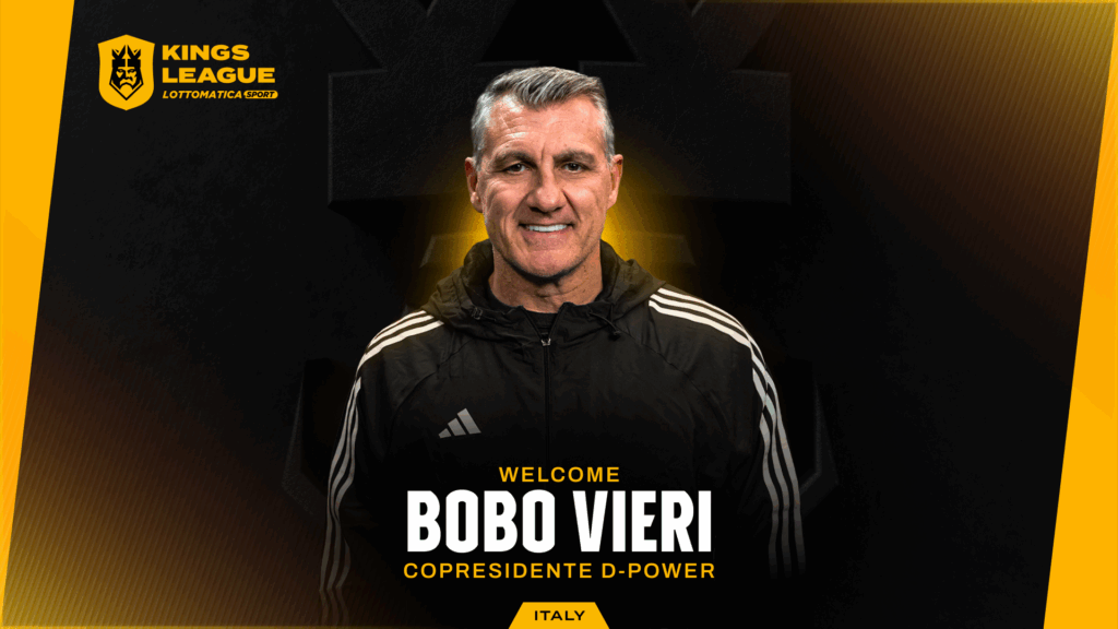 Bobo Vieri entra nella Kings League Lottomatica.sport Italy come co-presidente di D-POWER - Blog ...