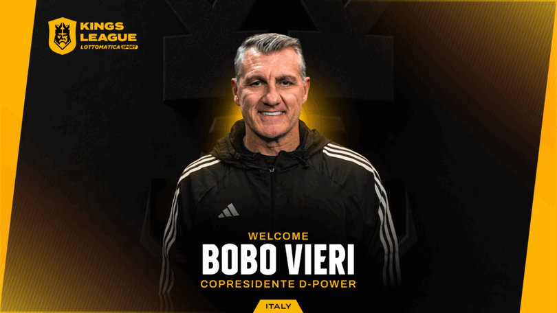 Bobo Vieri entra nella Kings League Lottomatica.sport Italy come co ...